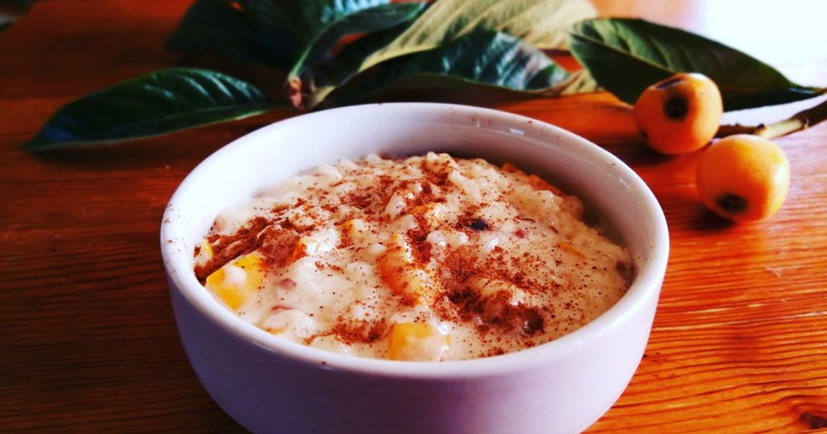 Arroz Con Leche Con Sacarina Y Fruta De Temporada Receta de "cocinar ...