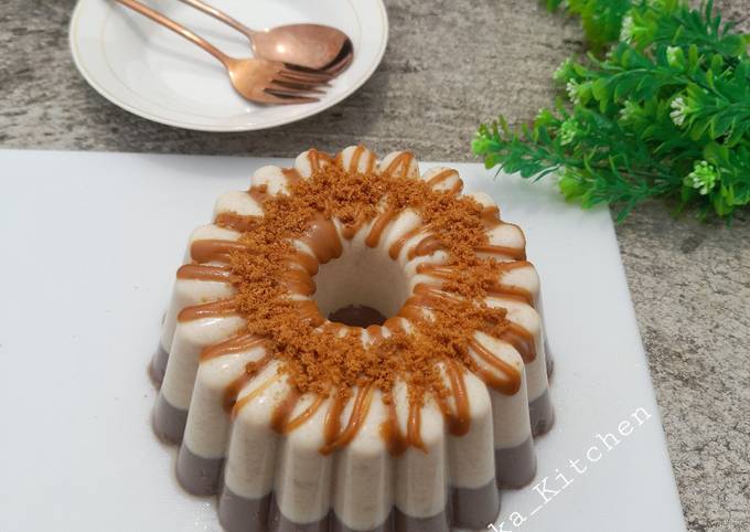 Resep Choco lotus biscoff pudding oleh Mommika Kitchen - Cookpad