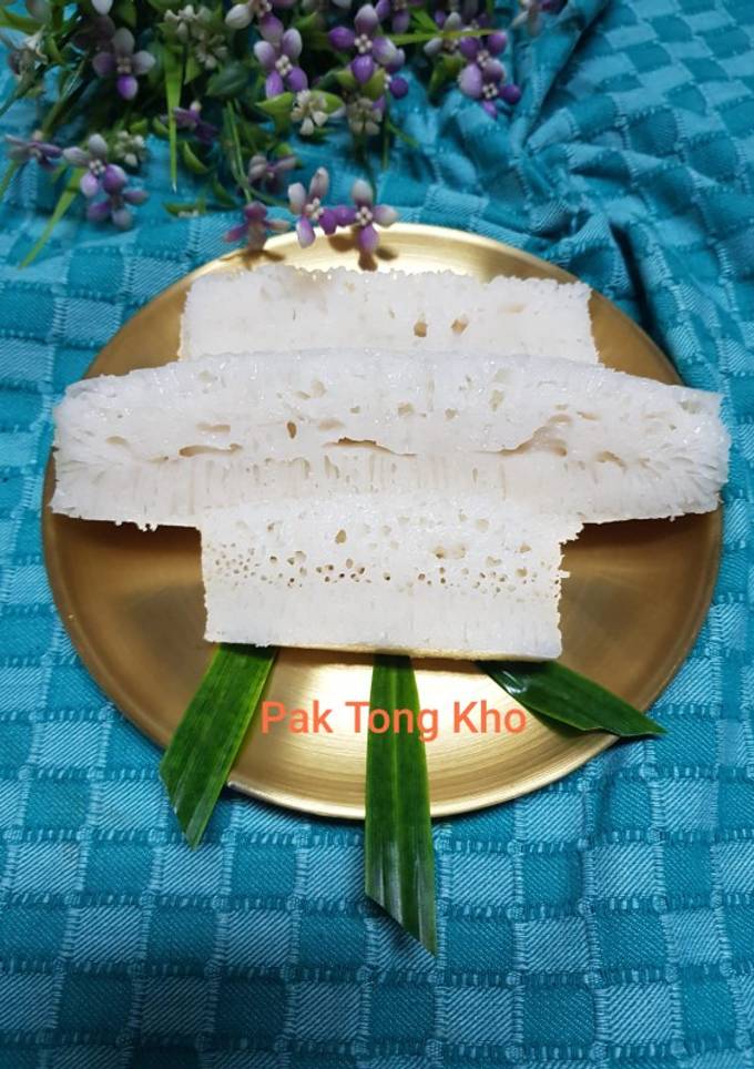 Resep Apem Putih / Pak Tong Kho (tepung beras& air kelapa) oleh Lina ...