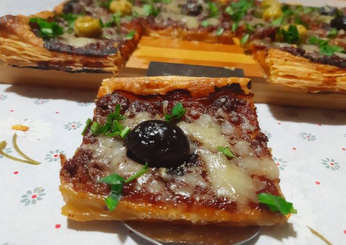 Pizza carrée 🍕 de Un amour de cuisine - Cookpad Pizza carrée 🍕 de Un amour de cuisine - Cookpad