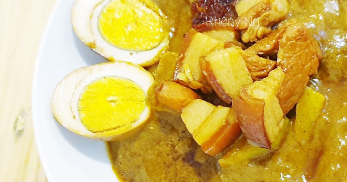 Resep Kari Peng Bagan (Nasi Kari Bagan) #Nonhalal oleh Rheny Ng - Cookpad