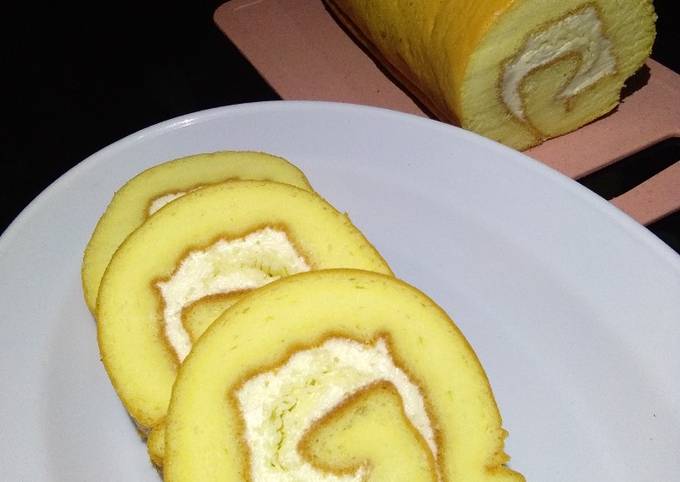 Resep Cheese Roll Cake oleh Ami's Appetite - Cookpad