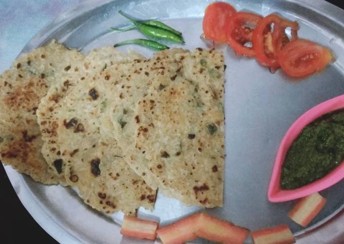 Rice and wheat flour ki roti Recipe by Mitu's Magic - Cookpad