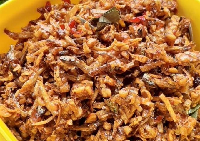 Resep SAMBAL GORENG TERI,TALAS,TEMPE oleh dewi purwati - Cookpad