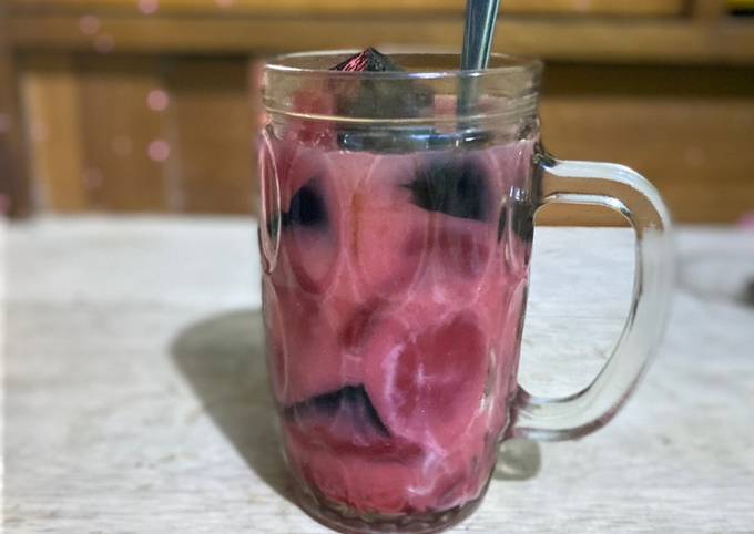 Resep Es Jelly Cincau Kolang-Kaling oleh Rini Dwi Astuti - Cookpad