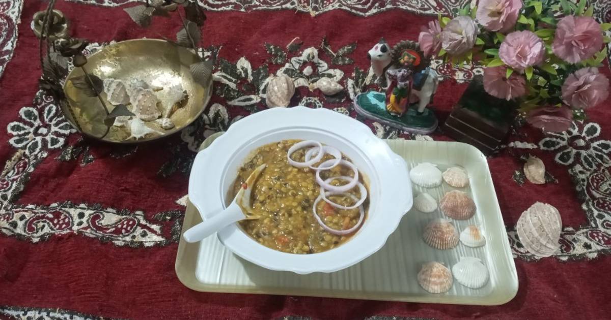 Maa chole ki daal Recipe by 👑ADV. POOJA🤴 RAJVANSHI ⚖ - Cookpad