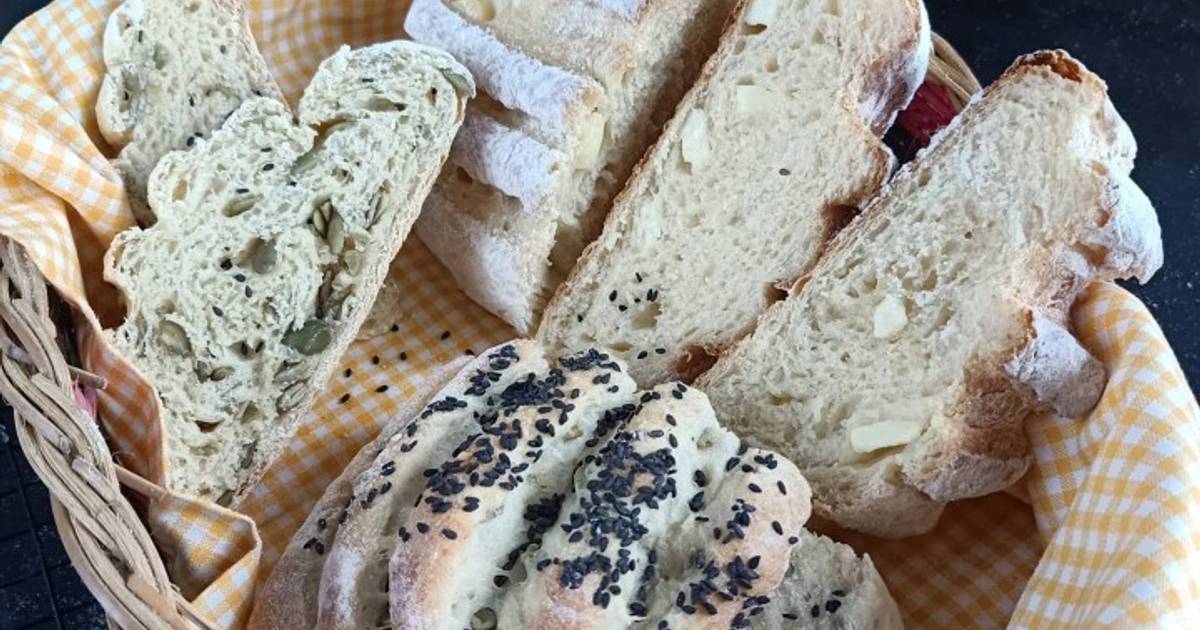 Resep Roti Mirukuhasu tanpa Ulen isi Keju dan Multigrain oleh Isnawati ...