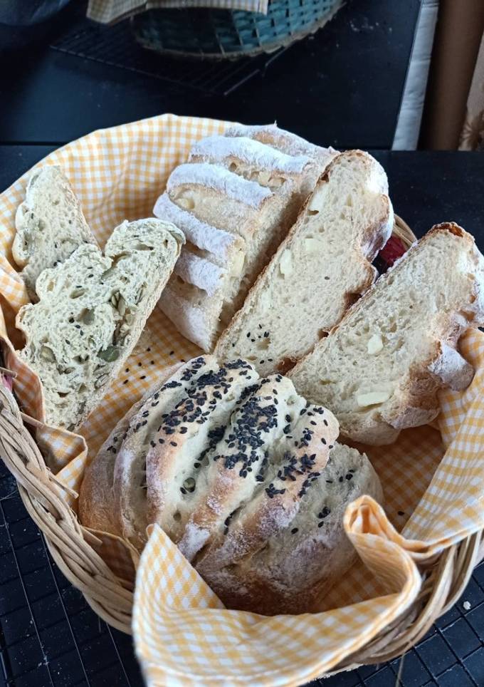 Resep Roti Mirukuhasu tanpa Ulen isi Keju dan Multigrain oleh Isnawati ...