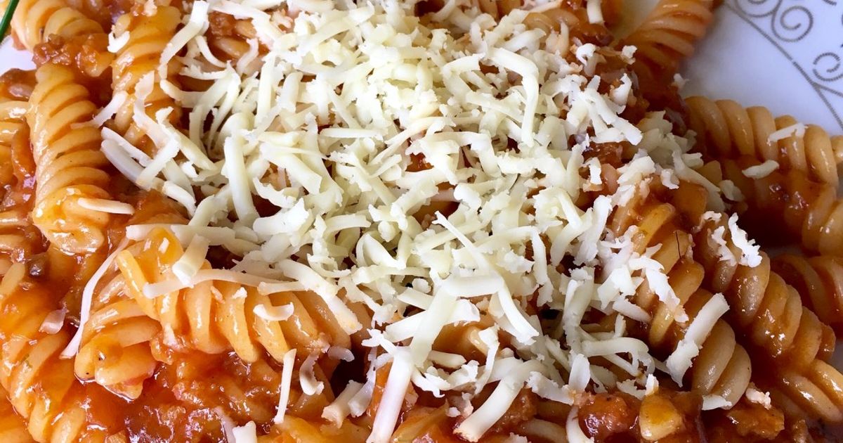 Resep Fusilli Bolognaise oleh Kadek Anita - Cookpad