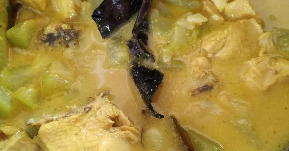 Resep labu putih ayam rumahan enak dan mudah - Cookpad
