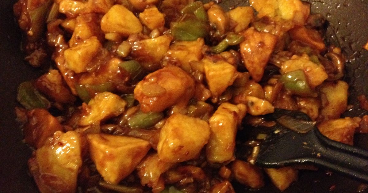 Chinese Stir Fried Potato Recipe by Nirmala Prem - Cookpad