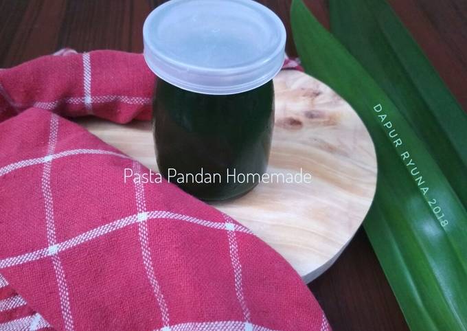 Resep Pasta Pandan Homemade oleh Putri (Dapur Ryuna) - Cookpad