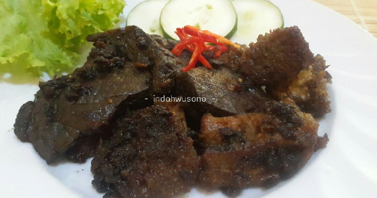 Resep Bacem Babat, Paru, Dan Hati oleh Indah Wusono - Cookpad