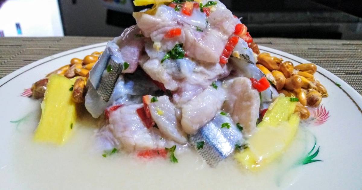 Ceviche de pescado blanco - 168 recetas caseras- Cookpad