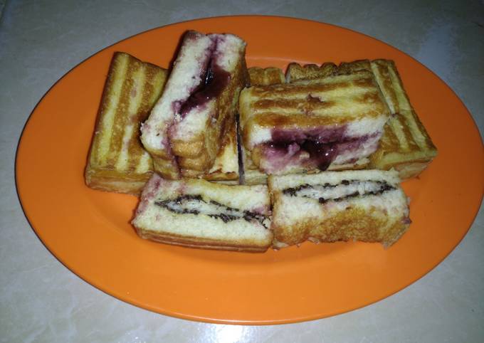 Resep Roti Bakar Blueberry Coklat Keju Oleh Ahmad Sodikin Cookpad