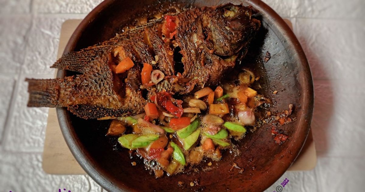 Resep Ikan Nila Sambal Gami oleh Mama Aisya Wafi - Cookpad