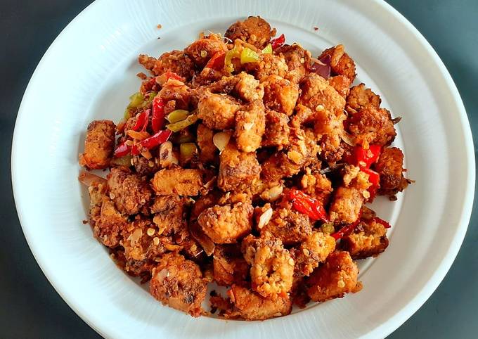 Resep Oseng Oncom Pedas oleh Dapur Bahagia - Cookpad