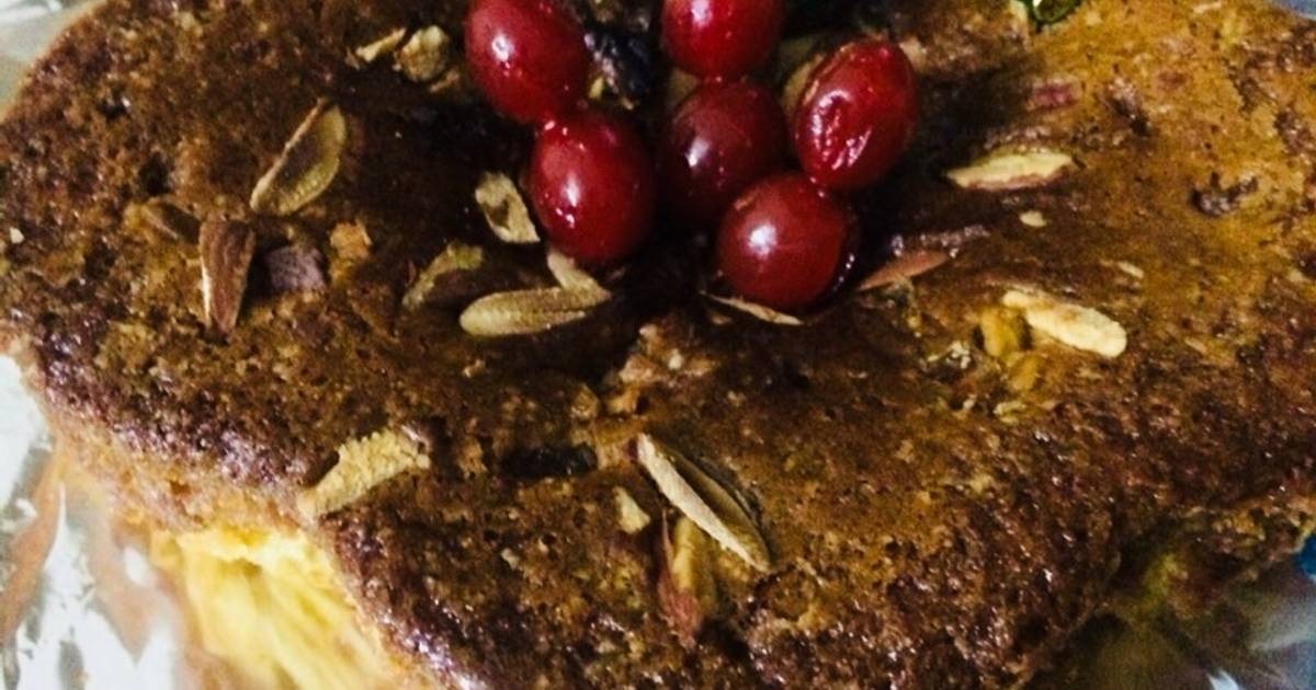 Besan banana cake Recipe by Gori Toor - Cookpad