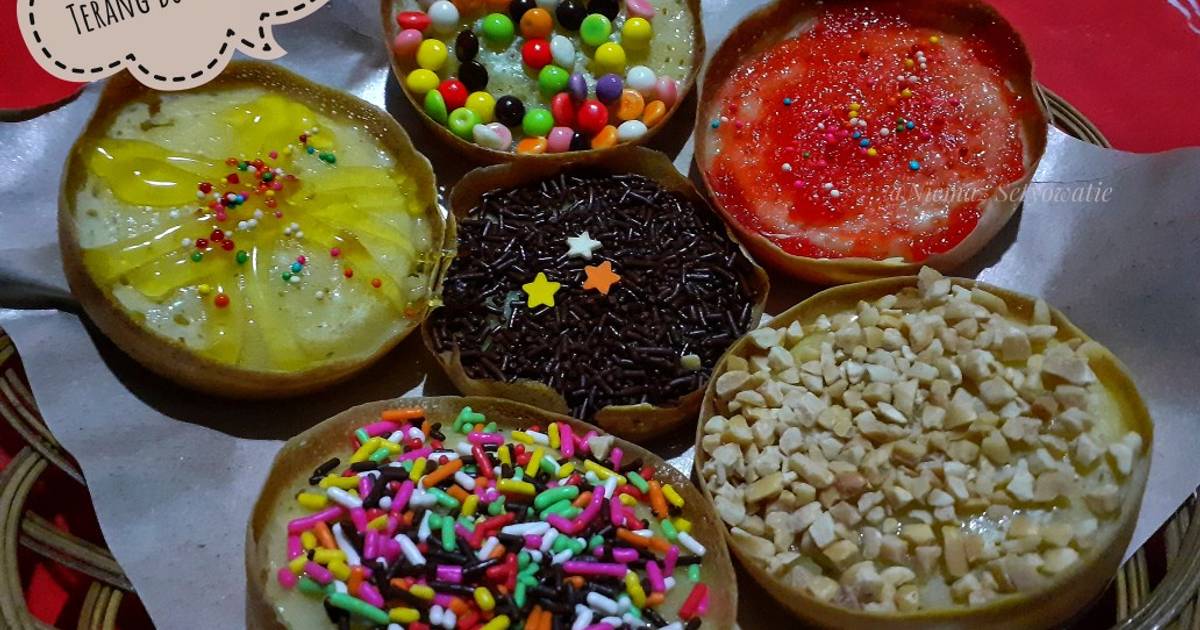 Resep TERANG BULAN MINI (ENAK, LEMBUT, DAN BERSARANG) oleh Blessed ...