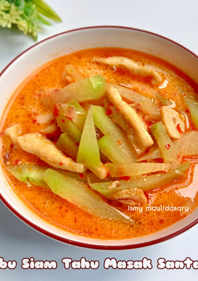 Resep Labu Siam Tahu Masak Santan oleh Ismy Maulidasary - Cookpad
