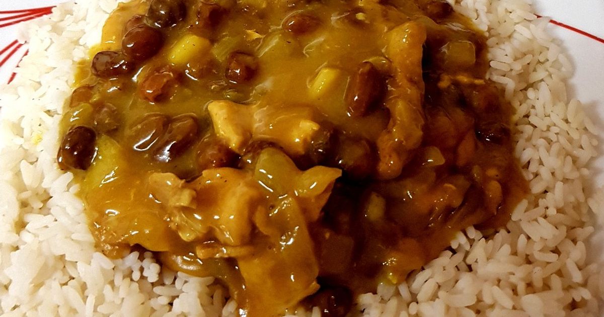 My Quick Fruity Curried Chicken Recipe by Maureen 😀 - Cookpad