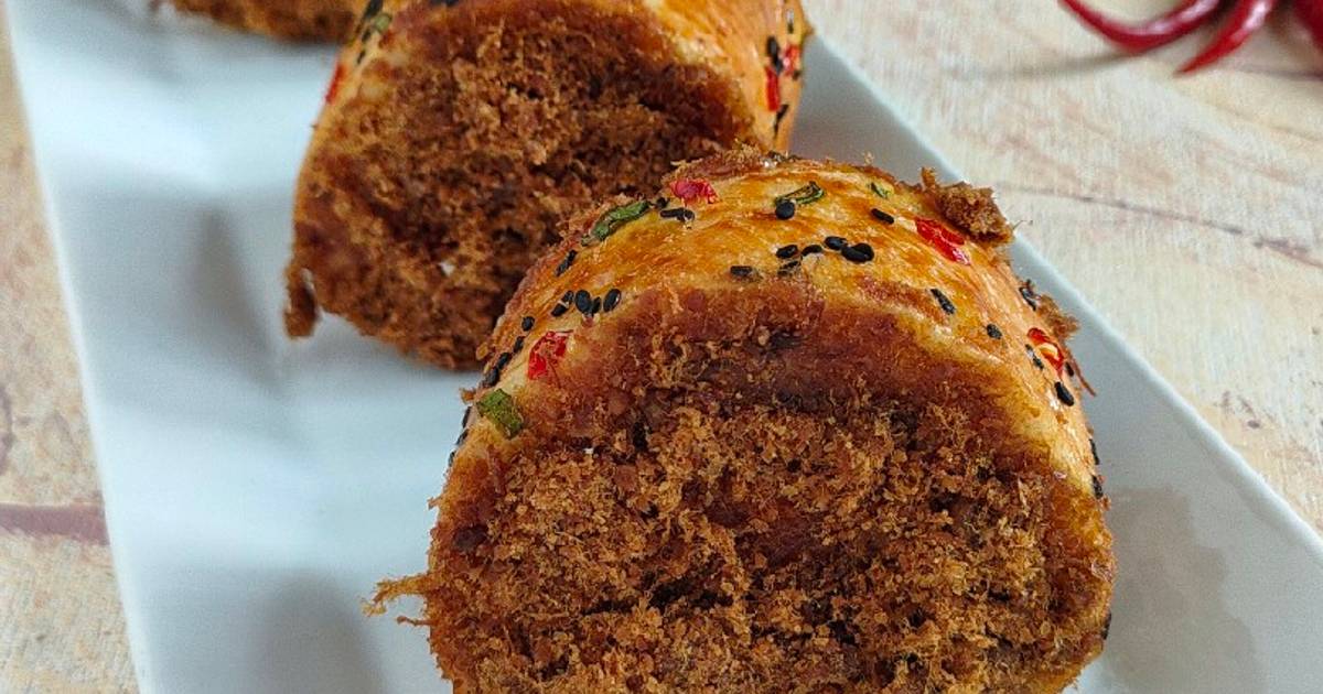 Resep Floss Roll Bread Empuk oleh Desi - Cookpad