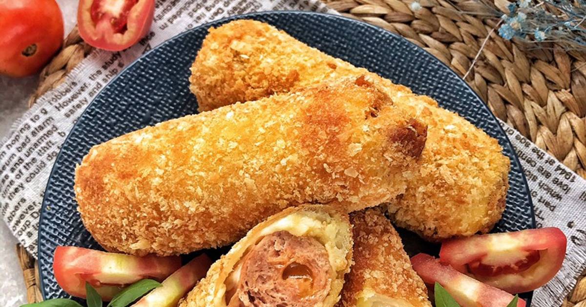 10 resep sosis stick crispy enak dan mudah - Cookpad