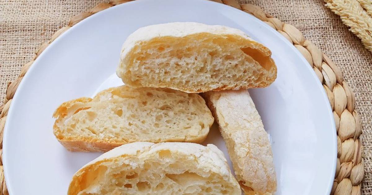 15 resep roti ciabatta enak dan sederhana ala rumahan - Cookpad