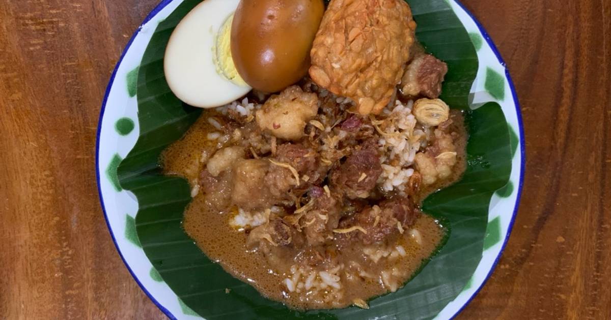 74 resep nasi gandul enak dan sederhana ala rumahan - Cookpad