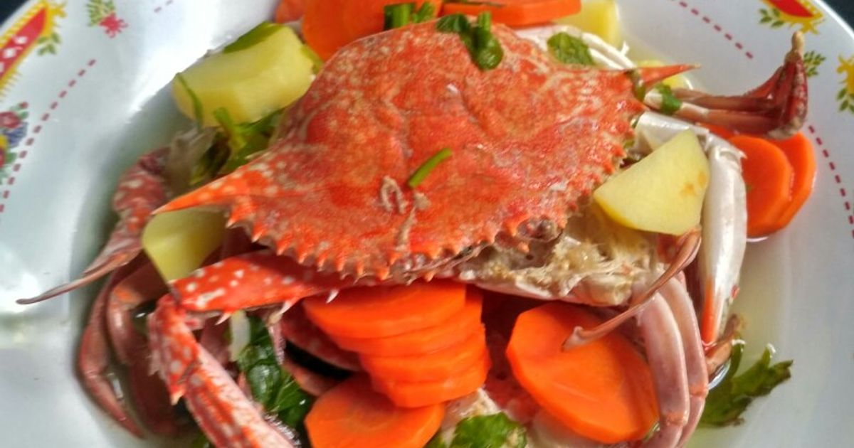 Resep kepiting rebus kentang rumahan enak dan mudah - Cookpad