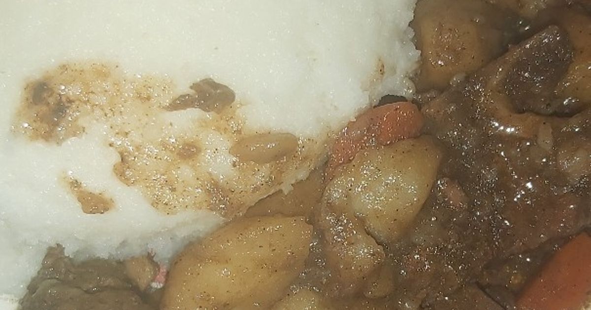 Pap With Potatoes Home Recipes - Cookpad