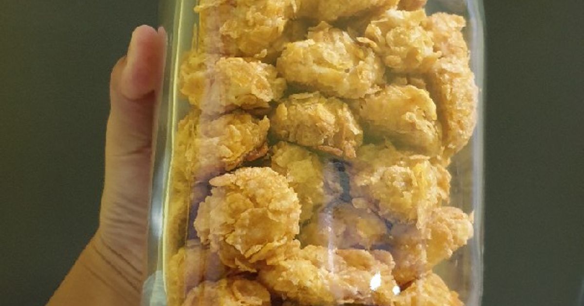 Resep corn flakes keju tanpa oven rumahan enak dan mudah - Cookpad