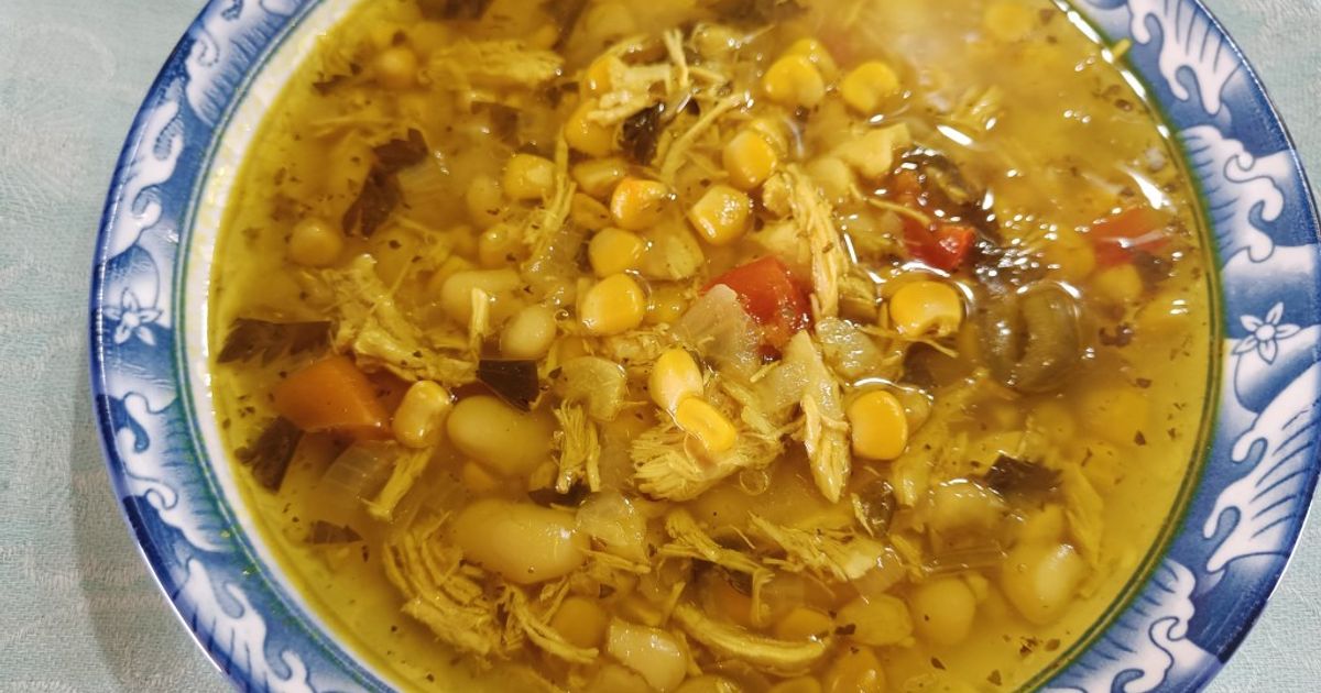 Φασόλια με στήθος κοτόπουλο και πιπεριές Συνταγή από τον/την Anna Beni ...