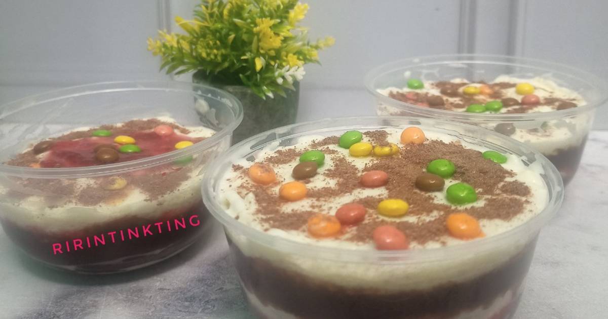 Resep dessert box modern yang enak, mudah, dan cocok untuk usaha