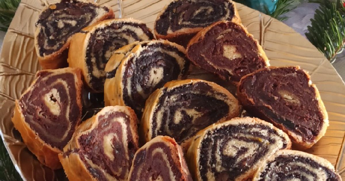 Beigli, Mák és Kakaós, Diós Töltelékkel | Magyarné Nyírő Kati receptje ...