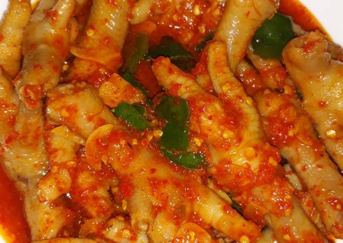 Resep Ceker mercon oleh Yuni - Cookpad