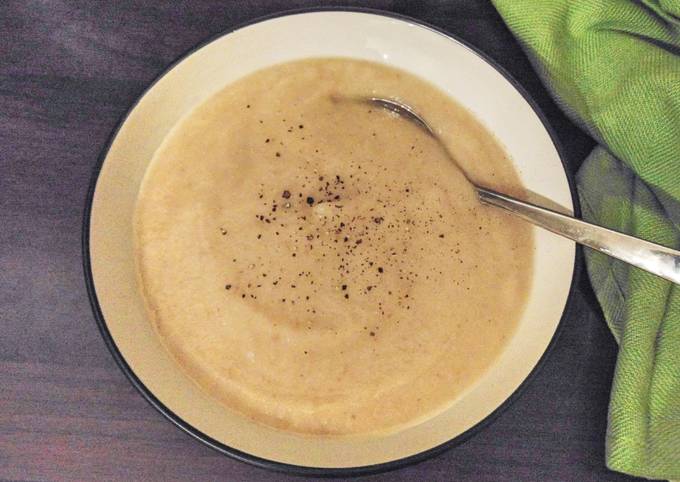Celeriac & Parma Ham Soup Recipe by Sonia - Cookpad