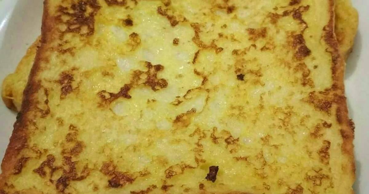 Resep Roti tawar (3) simple french toast oleh Yennah Tanuwidjaja - Cookpad