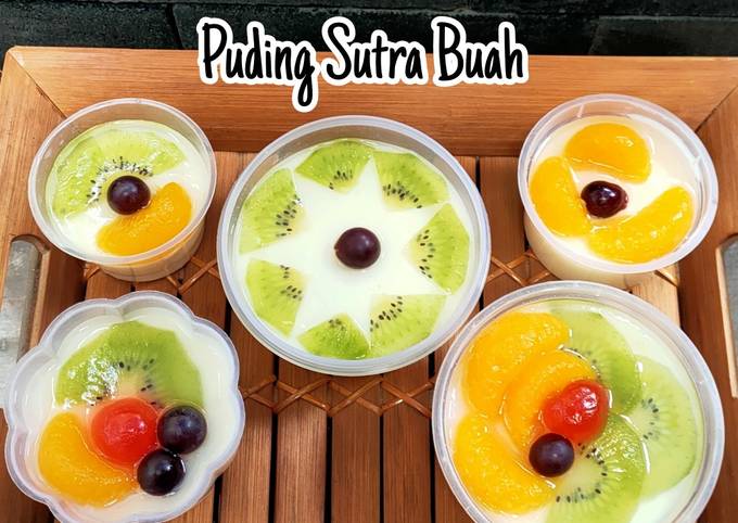 Resep Puding Sutra Buah oleh wa didot - Cookpad