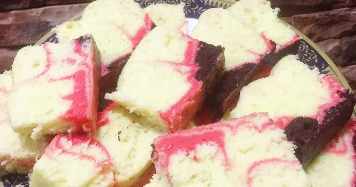 537 resep kue marmer kukus enak dan mudah - Cookpad