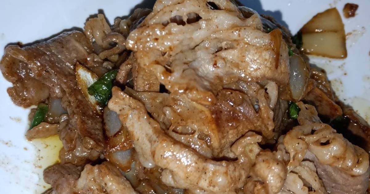 Resep Bulgogi daging tipis oleh Dewi Wulandari - Cookpad