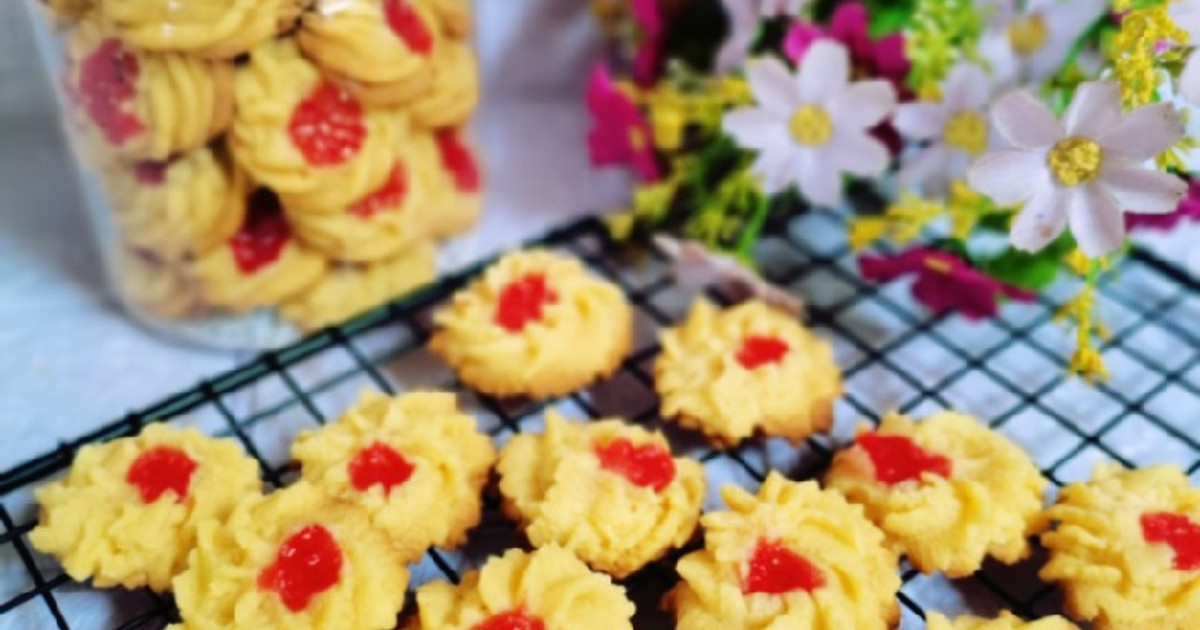 Resep Semprit Jadul Eggless oleh Mba Wen - Cookpad