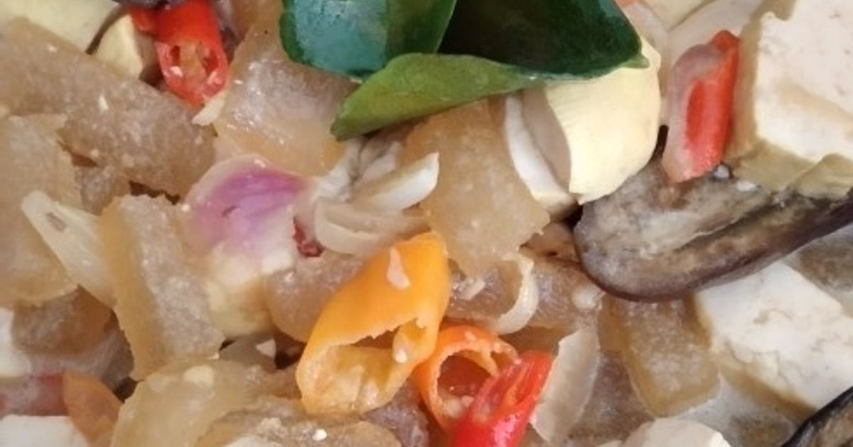 Resep Manggut Kikil, Tahu, Terong oleh Nuansa Bela - Cookpad