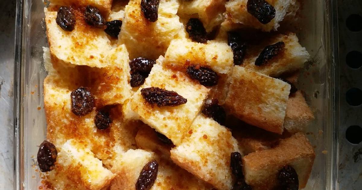 Resep Pudding roti tawar kukus oleh Deeba - Cookpad