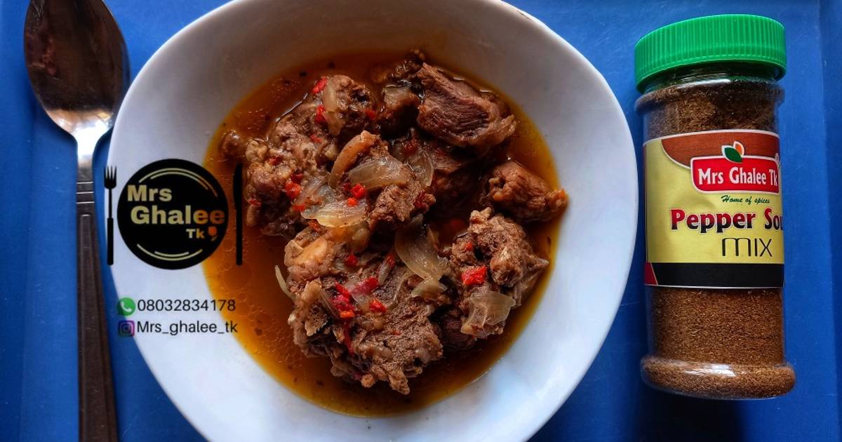 Ram meat ppsoup Recipe by Mrs Ghalee Tk Cuisine - Cookpad