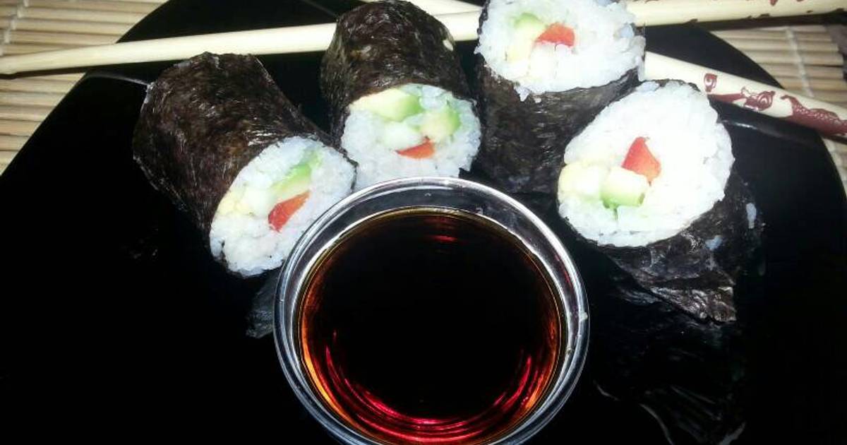 34 Recetas Muy Ricas De Sushi Vegetariano Compartidas Por Cocineros Caseros Cookpad