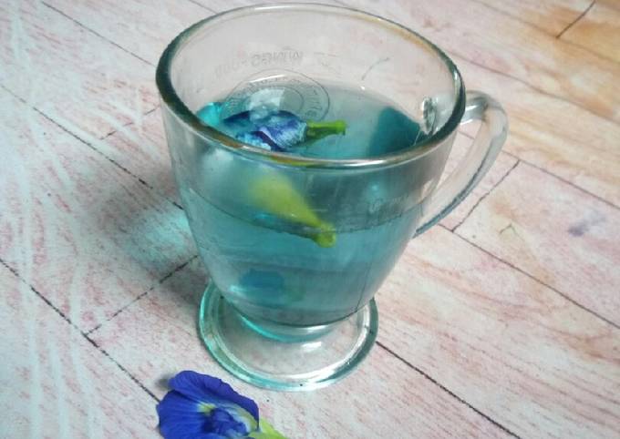 Resep Teh Bunga Telang oleh Cecilia Priska - Cookpad