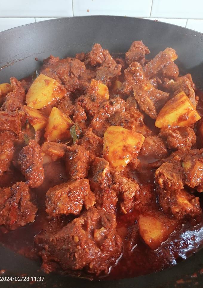 Resep Kari Iga Daging Sapi oleh Syally - Cookpad