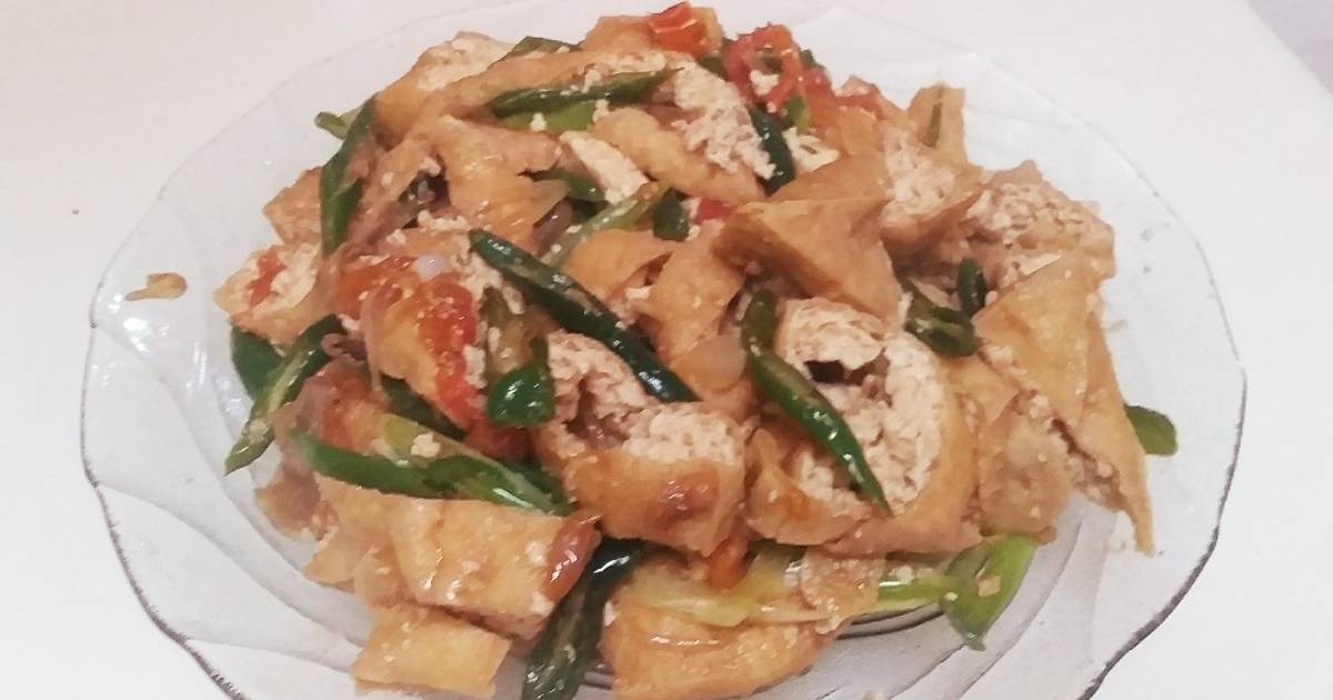 13.477 resep oseng tahu enak dan sederhana - Cookpad