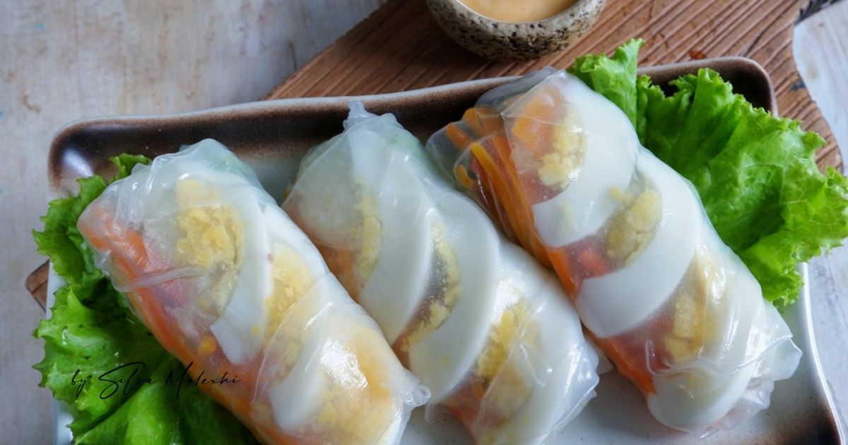 Resep Spring Roll (Versi Isi Kulkas Ku) oleh Silva Malexhi - Cookpad
